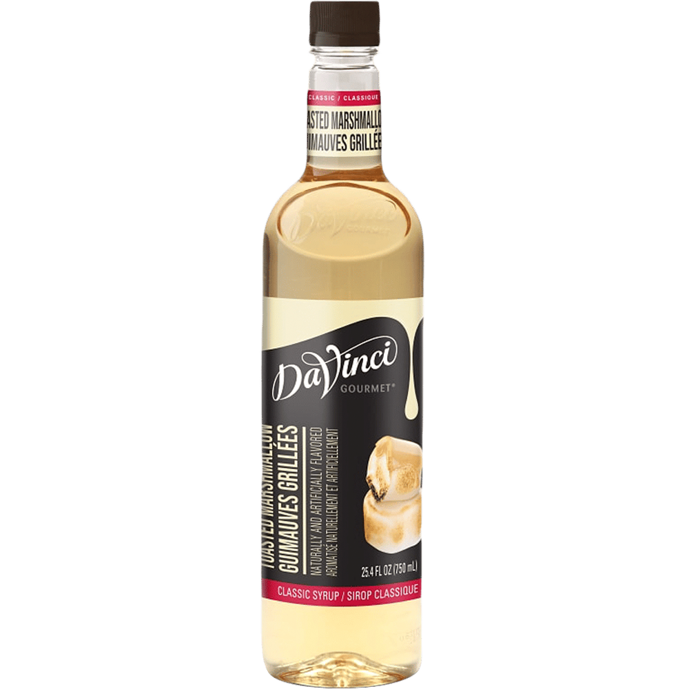 DAVINCI TOASTED MARSHMALLOW SYRUP 750 ML BOTTLE